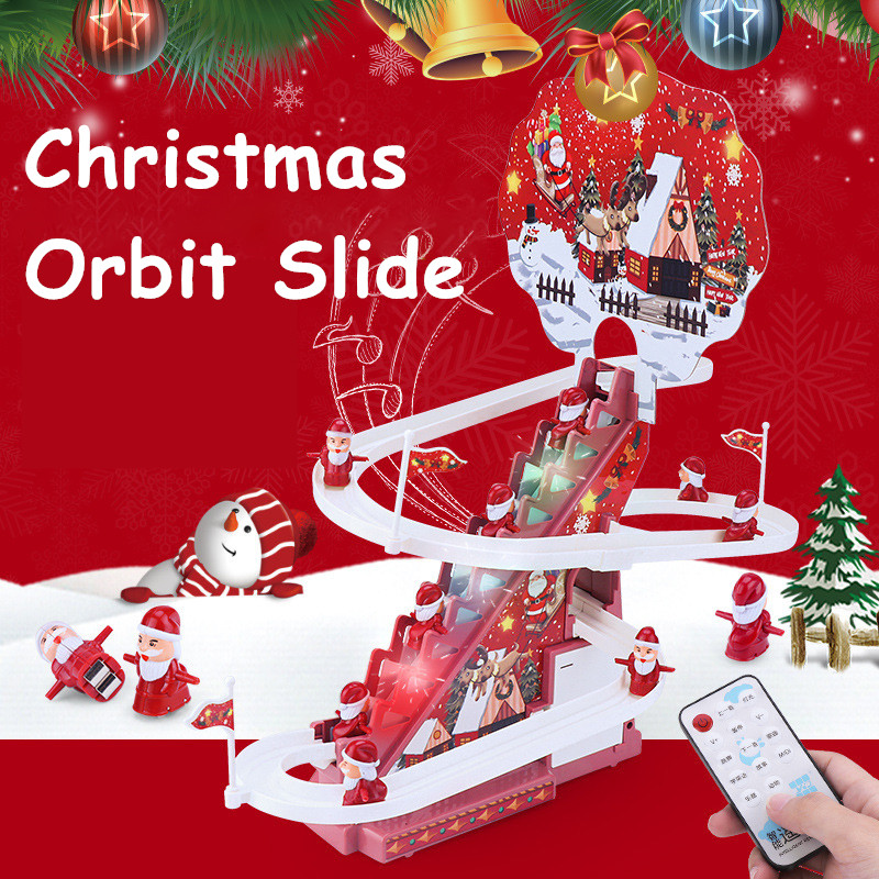 Christmas Santa Claus Electric Orbit Slide - Kidz Country: