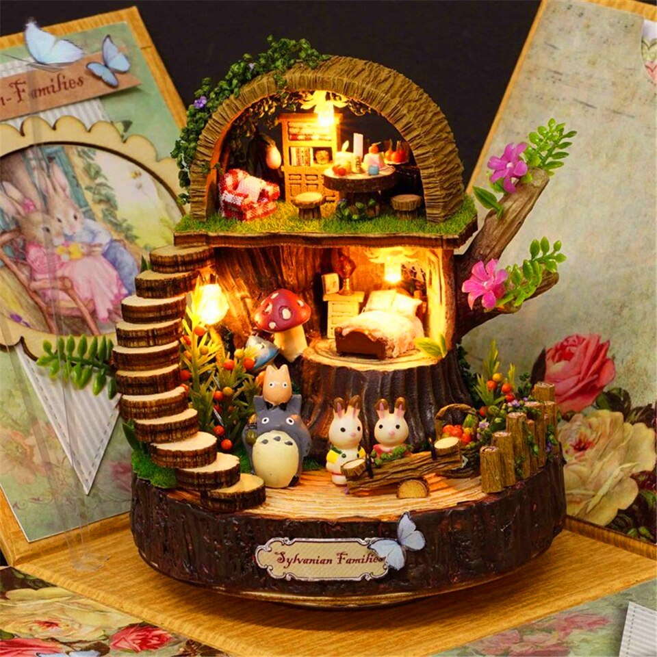 DIY Musical Miniature Fantasy Forest - Kidz Country: