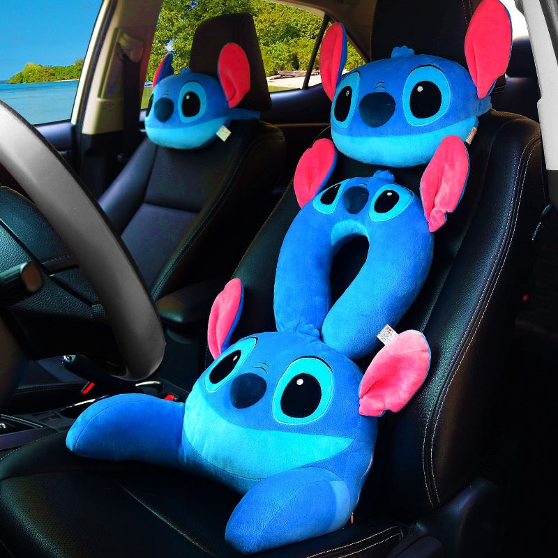 Disney Stitch Headrest Car Pillow - Kidz Country: