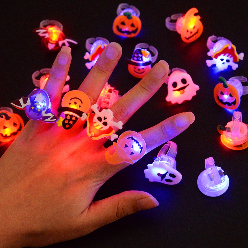 LED Light Halloween Ring - Kidz Country: