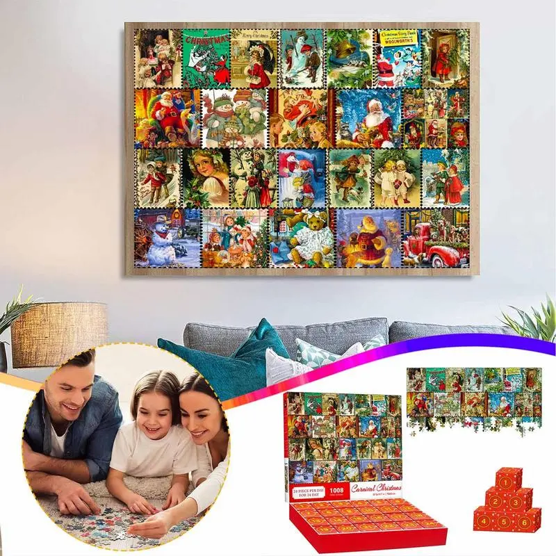 Christmas Advent Calendar Jigsaw Puzzle - Kidz Country: