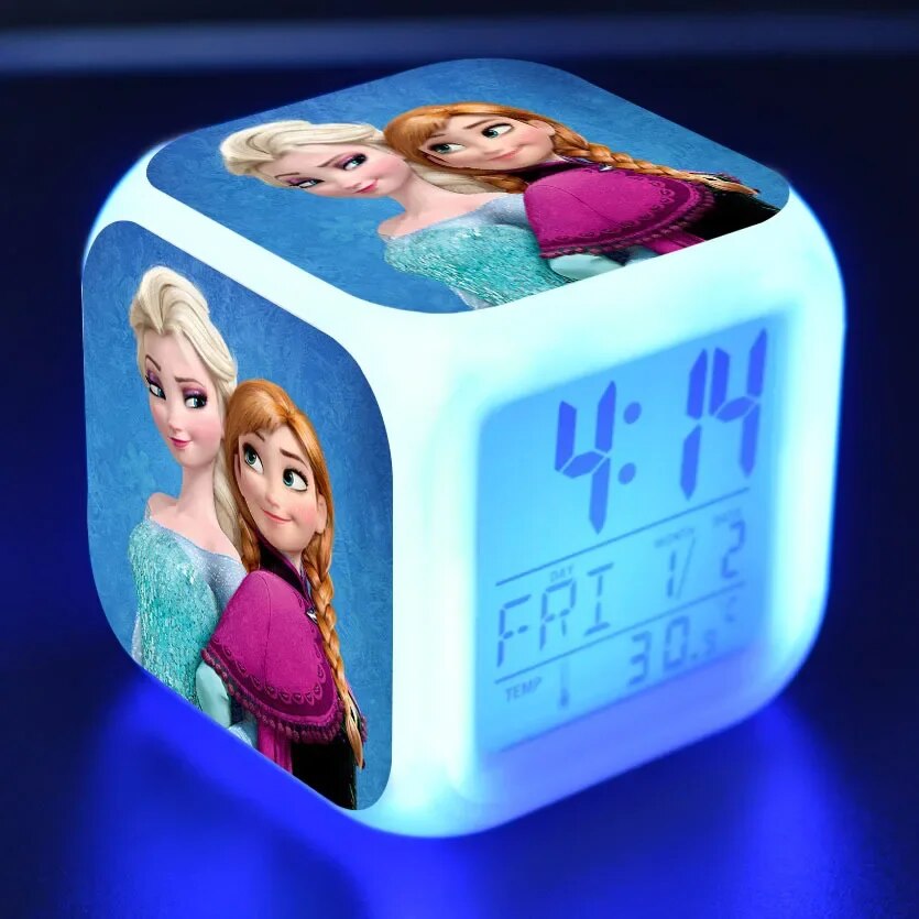 Frozen Anna Elsa Alarm Clock - Kidz Country: