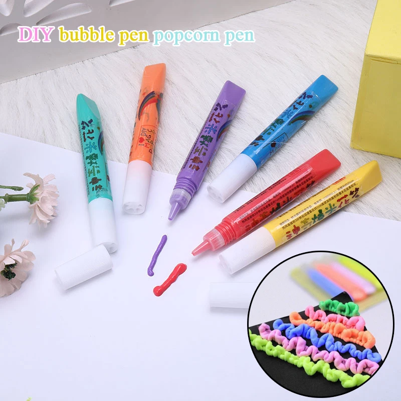 3D Magic Puffy Pens (6 Pens) - Kidz Country: