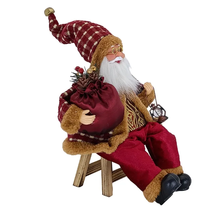 Sitting Santa Claus Hanging Decorations - Kidz Country: