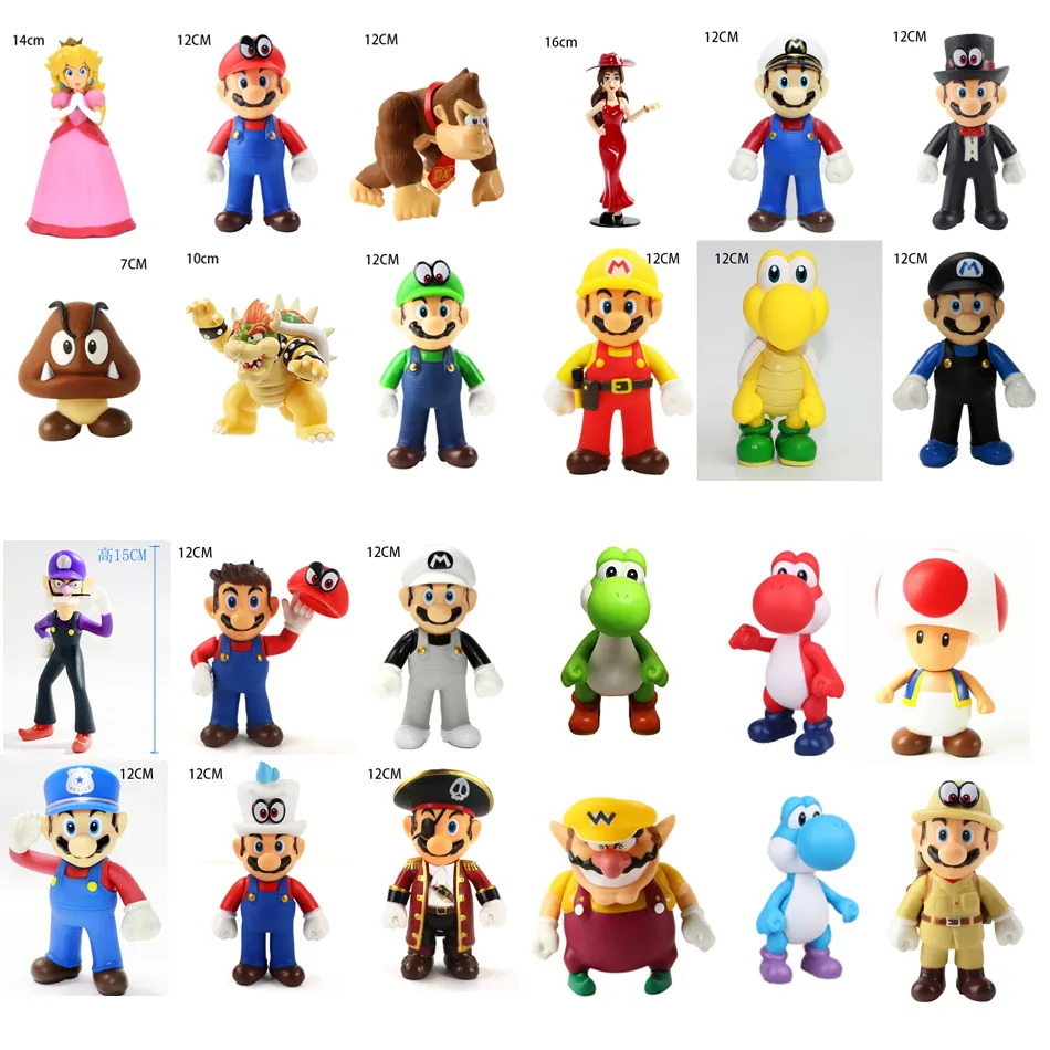 Super Mario Dolls & Figures - Kidz Country:
