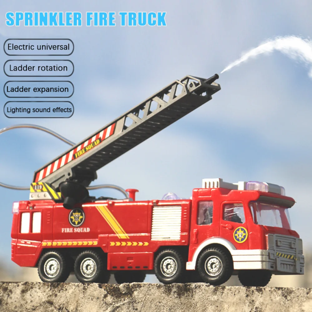 Water Gun Fire Truck Toy - Kidz Country: