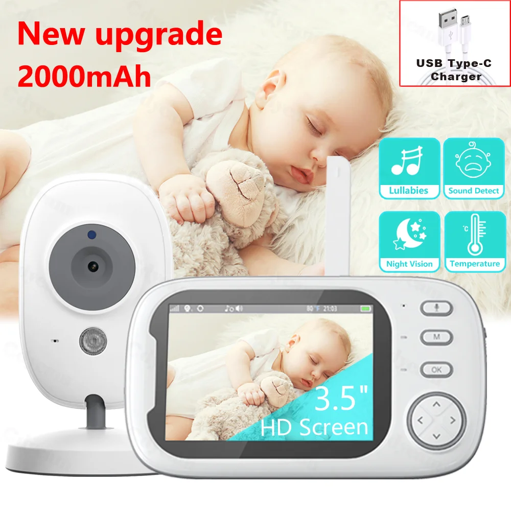 3.5 inch Wireless Baby Monitor - Kidz Country: