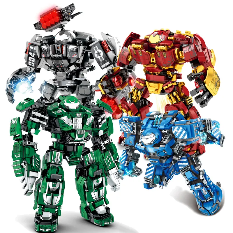 Superhero Mecha Building Blocks Toys - Kidz Country: