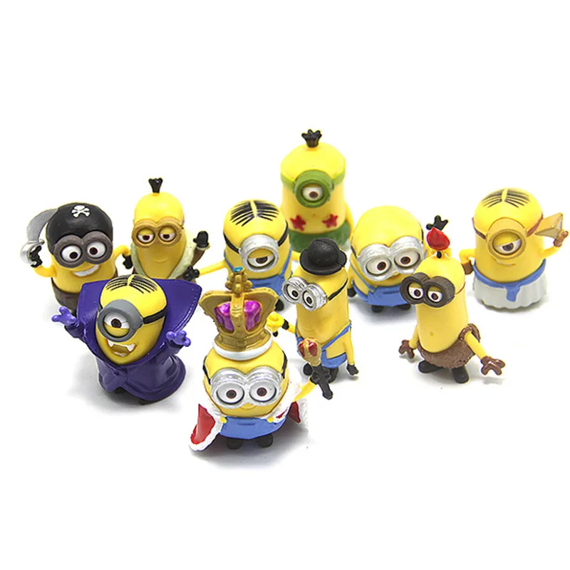 Minions Action Figures 10 Pcs Set - Kidz Country: