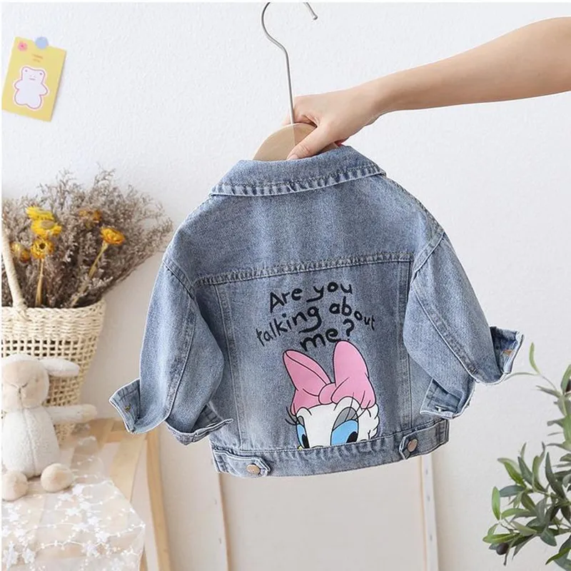 Daisy Cartoon Denim Jacket - Kidz Country:
