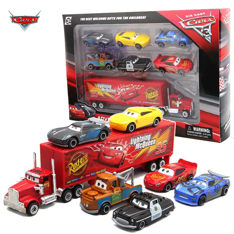 Disney Pixar Car's Toy Set (7 PCS) - Kidz Country: