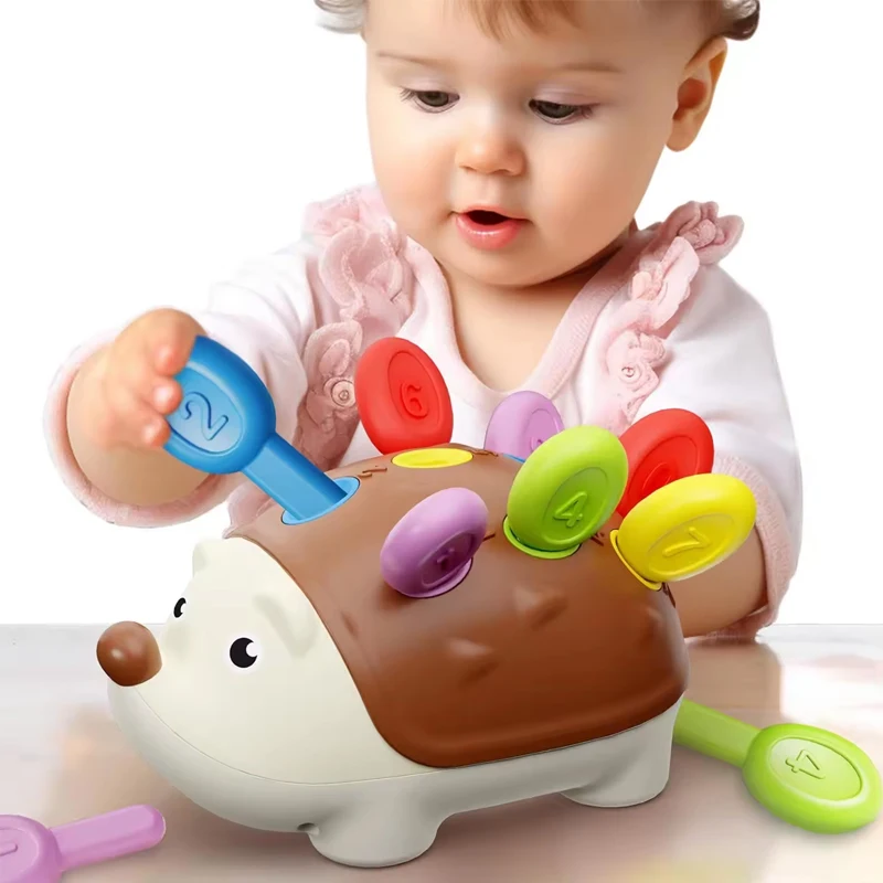 Toddler's Hedgehog Inserting Toy - Kidz Country: