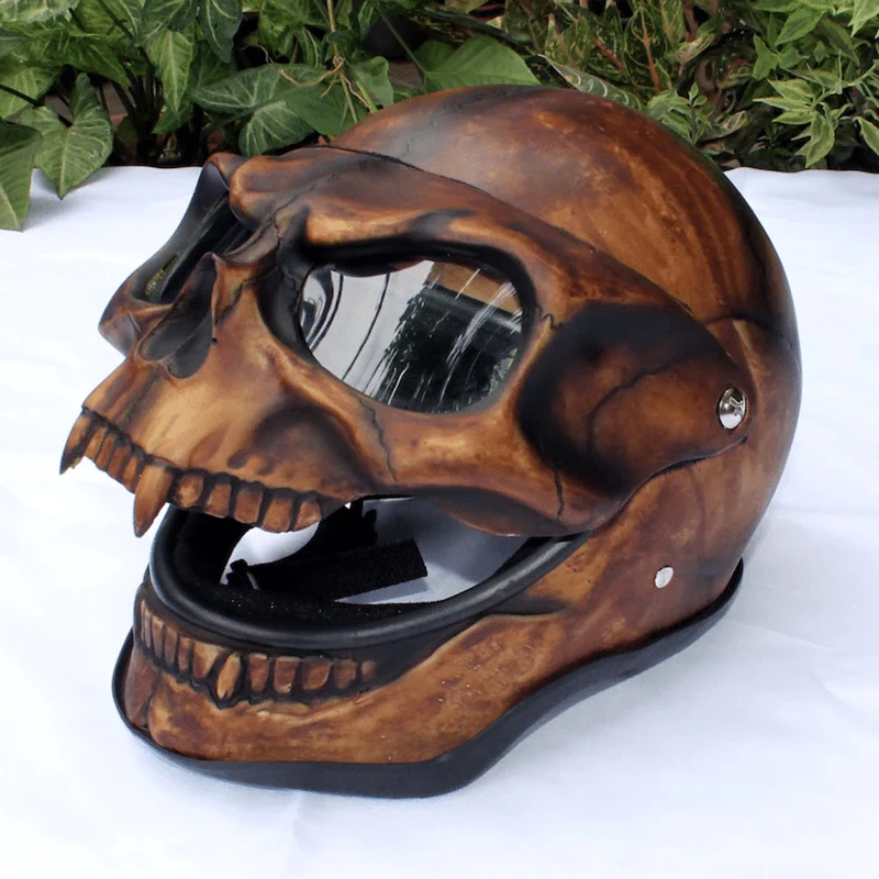 Necromancer Skull Motorcycle Helmet - Kidz Country: