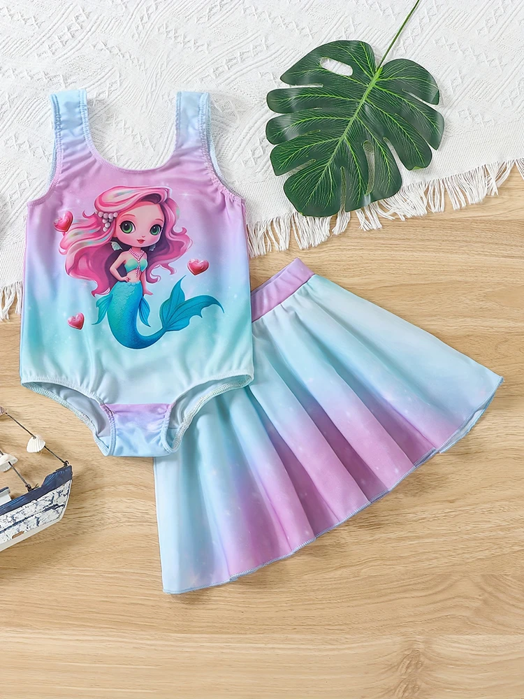 Girls' Mermaid Swim Set - Kidz Country: