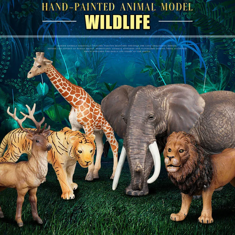 Wild Animal Action Figures - Kidz Country: