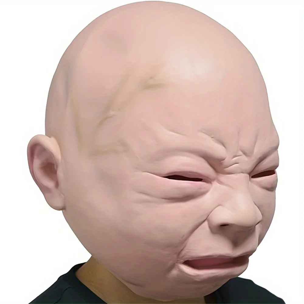 Latex Creepy Crying Baby Mask - Kidz Country: