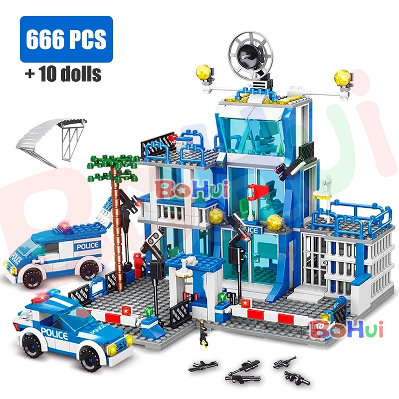 Military Police Station Building Blocks - Kidz Country: