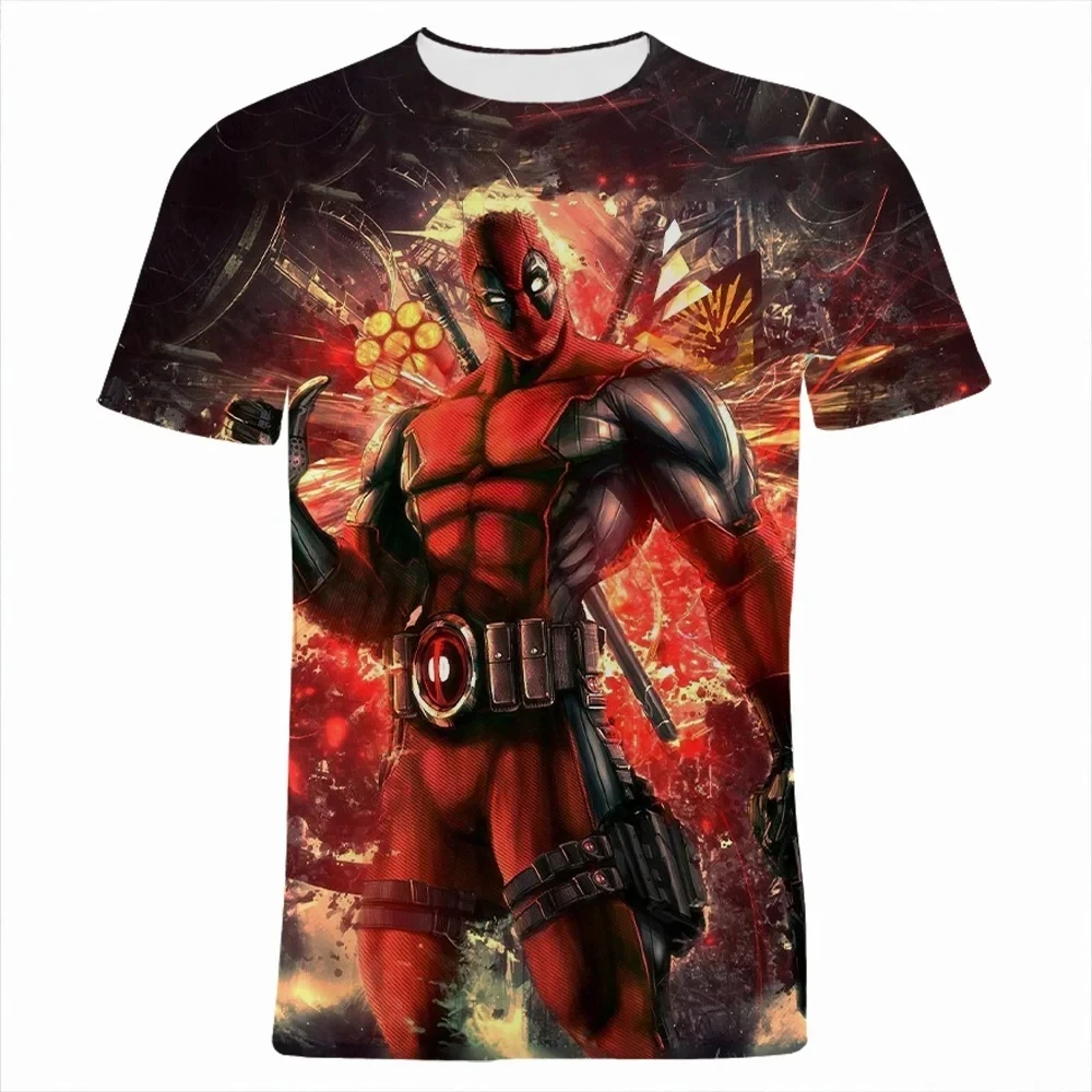 Deadpool Summer Men's T-shirts - Kidz Country: