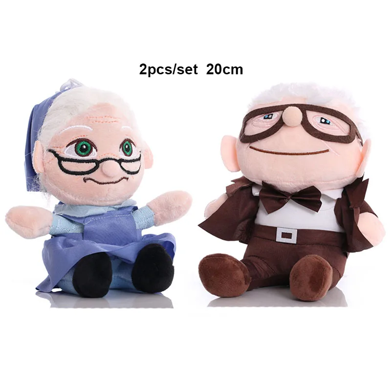 Carl Cartoon Stuffed Soft Plush (2 pcs) - Kidz Country: