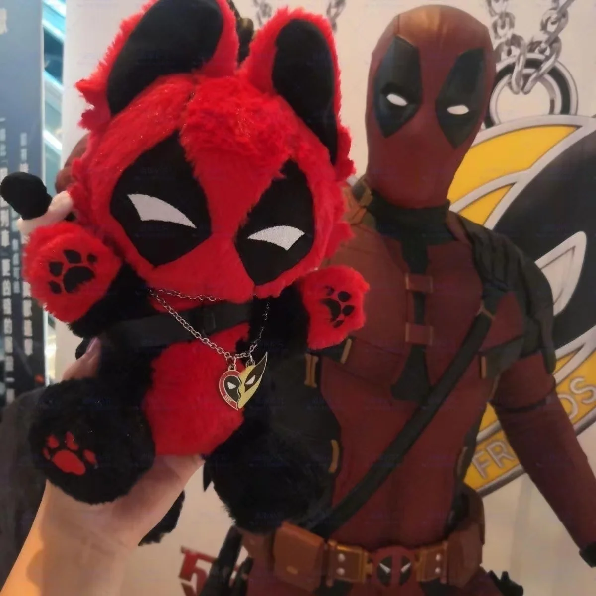 Deadpool Cat Plush Toy - Kidz Country: