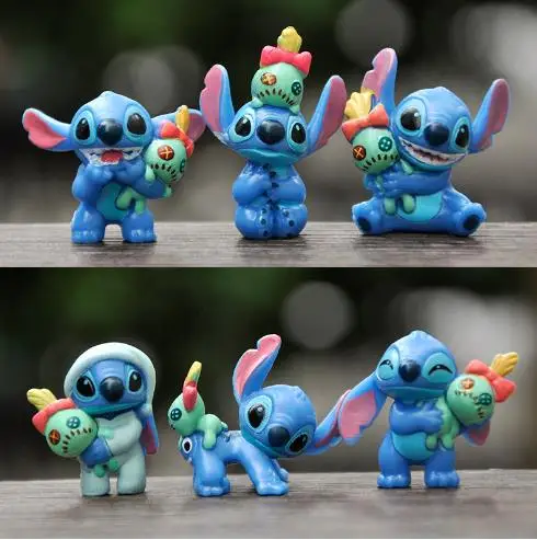 Cute Stitch Anime Figure (6pcs ) - Kidz Country: