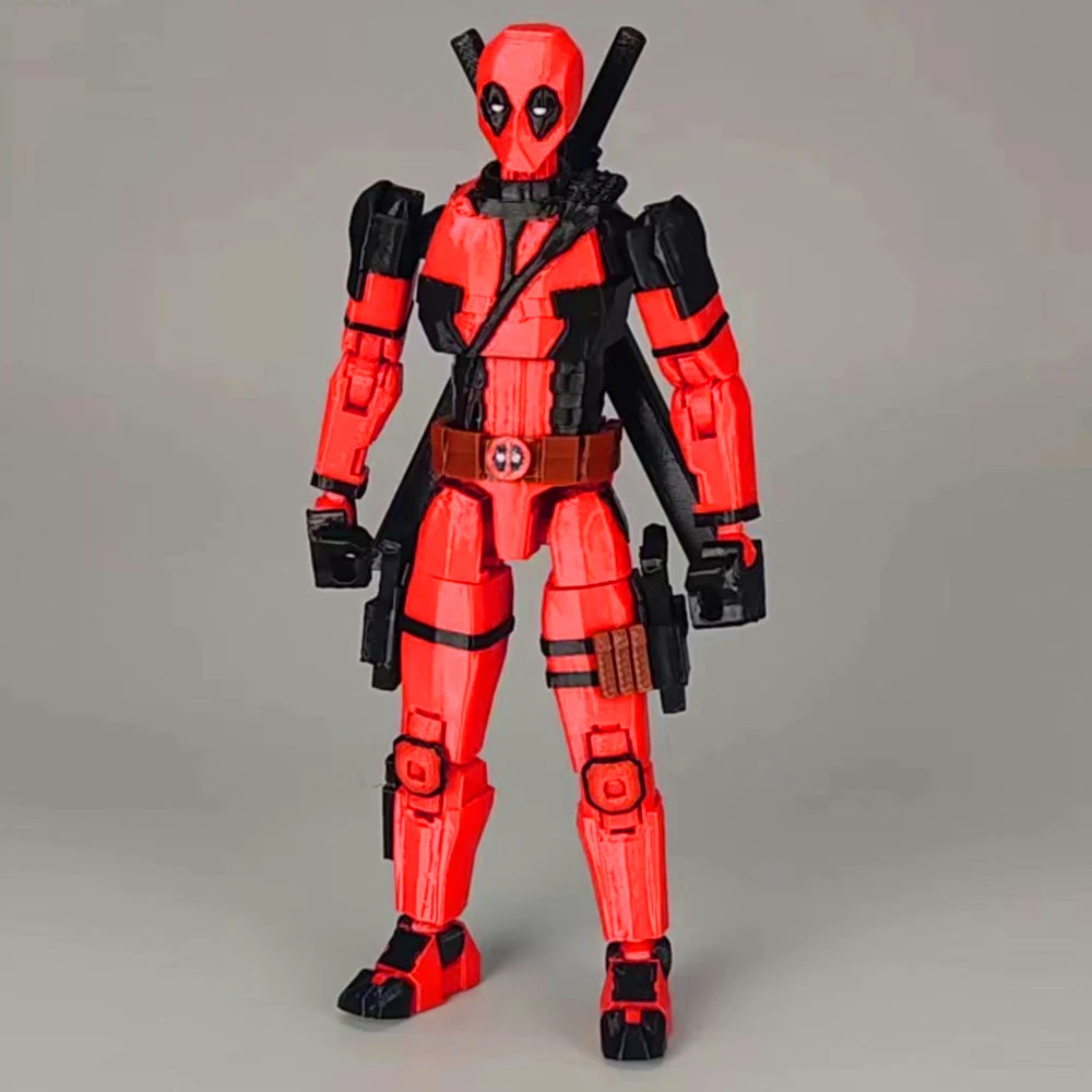 3D Printed Deadpool Action Figure - Kidz Country: