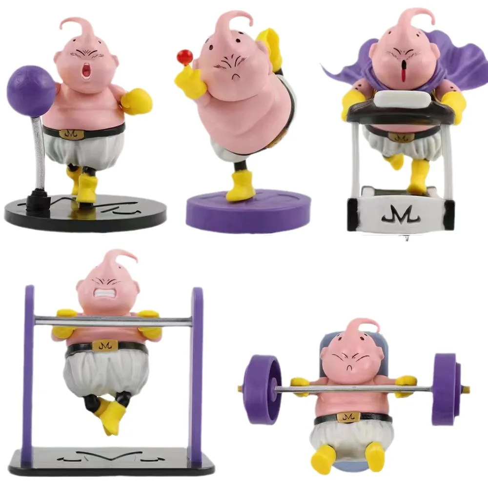 Dragon Ball Z Exercising BUU Action Figures (5 Pcs Set) - Kidz Country: